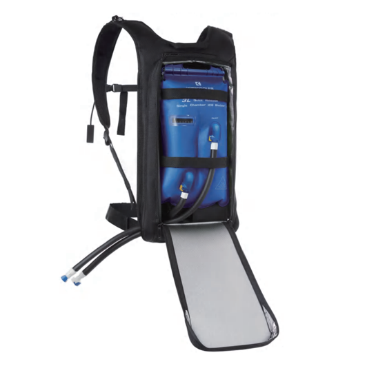 COMPCOOLER Backpack Full Body Cooling System with 3.0L Bladder Flow Co