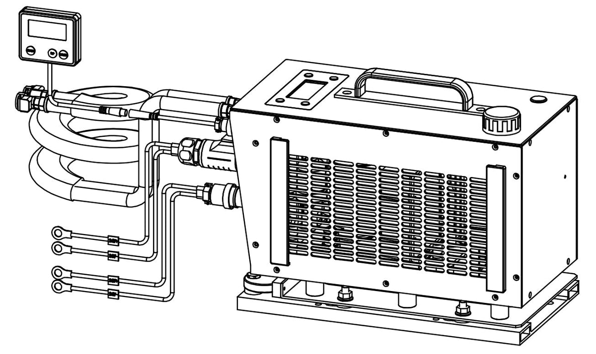 COMPCOOLER Racing Driver Cooling Unit PRO 400W Cooling Capacity 12/24V